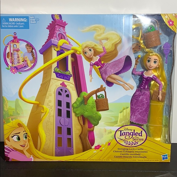 Hasbro | Toys | Disney Tangled The Series Swinging Lock Castle | Poshmark